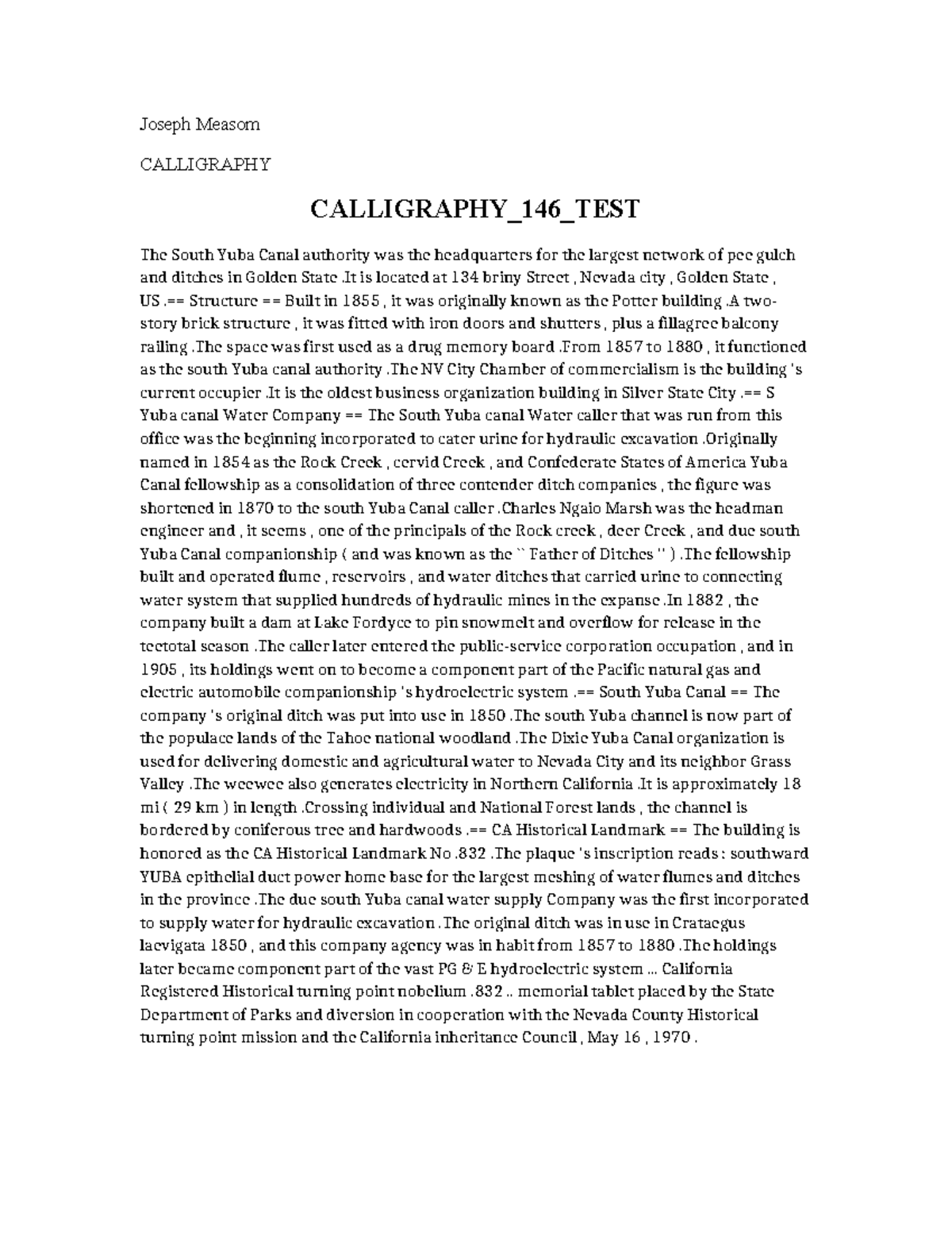 Calligraphy 146 TEST - The road to calil - Joseph Measom CALLIGRAPHY ...