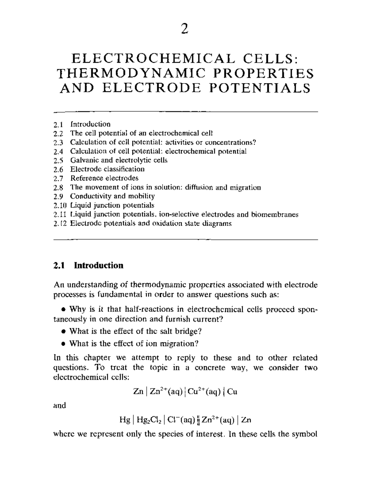 Electrochemical Cells - Electrochemistry - Studocu