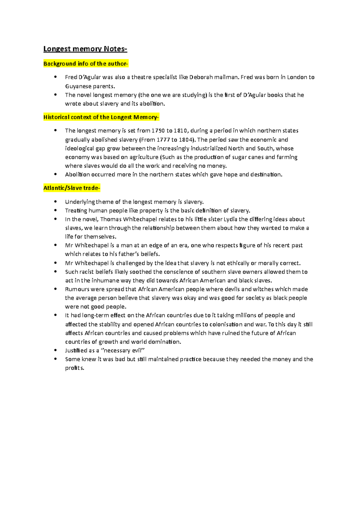 Longest memory Notes - Longest memory Notes- Background info of the ...