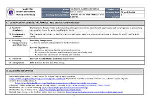 Grade 4 Activity Sheets Q1 Week 1 - MATH 4: ACTIVITY SHEET Name