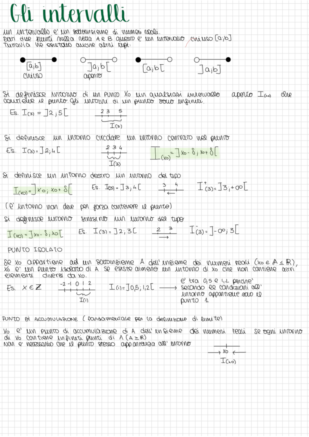 Appunti di matematica quinto anno - Matematica (Scientifico ...