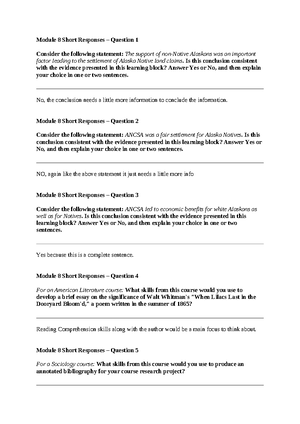 Module 7 short response - Module 7 Short Responses – Question 1 Name ...