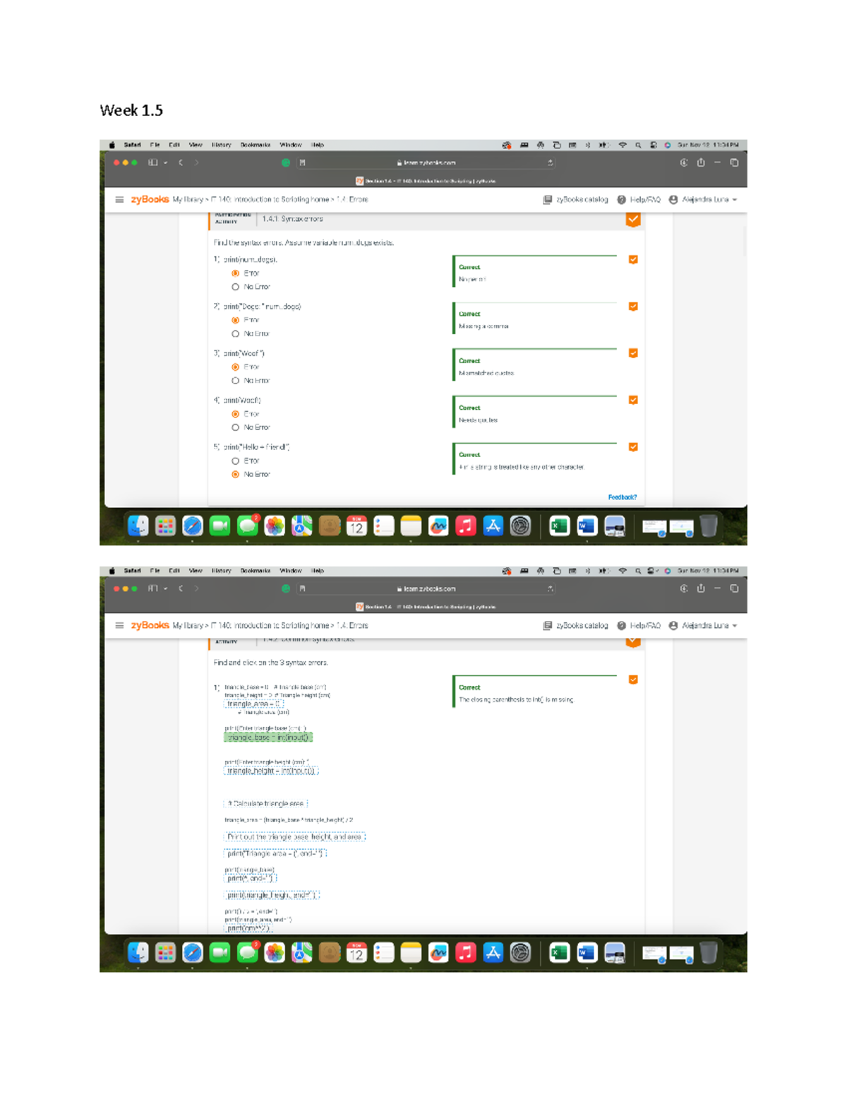 Week 1 - zybooks week1 - IT 140 - Week 1. - Studocu