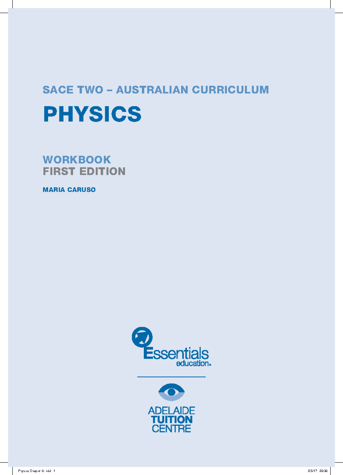 SACE 2 Physics Workbook 1st Edition Sample Chapter - SACE TWO ...