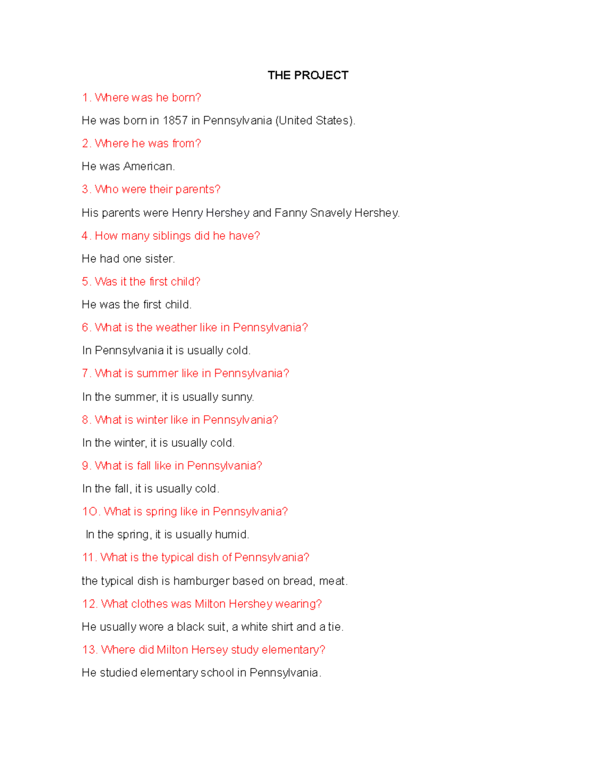 The project - ingles FINAL 2 CICLO - Ingles - UTP - Studocu