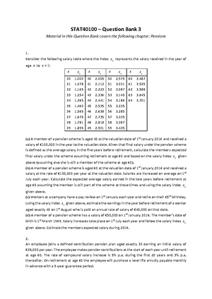 13 Multiple Decrements - Multiple Decrements Multiple Decrement Tables can also be used to model ...