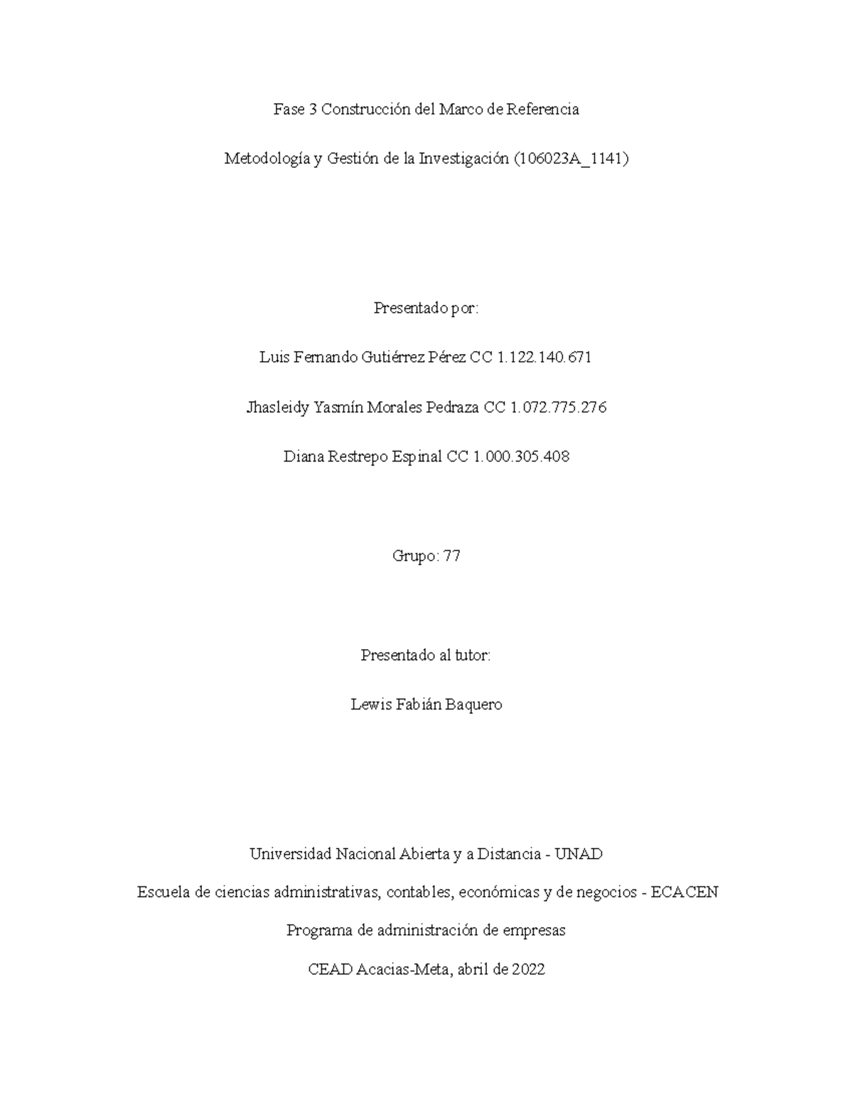 Fase2 Grupo 77-compilado - Normatividad Laboral - UNAD - Studocu