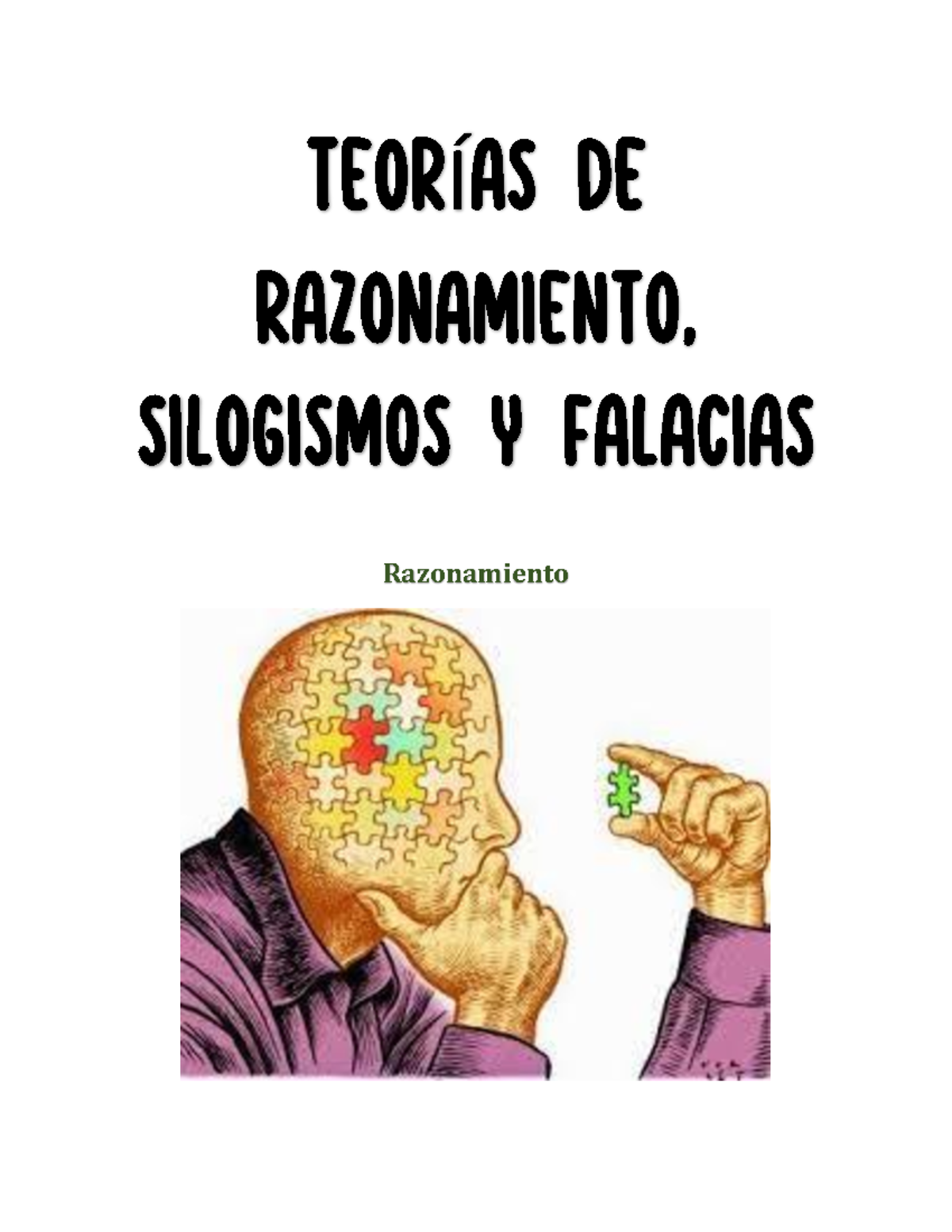 Silogismos Y Falacias - Í Razonamiento SILOGISMOS FALACIAS La Falacia ...
