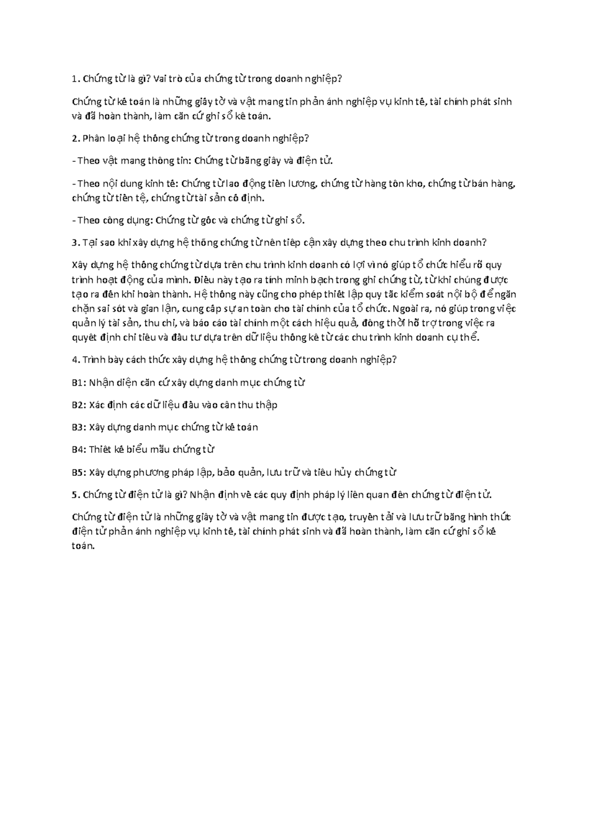 Câu hỏi ôn C3-TCCTKT - Ch ứng t ừ là gì? Vai trò c ủa ch ứng t ừ trong ...