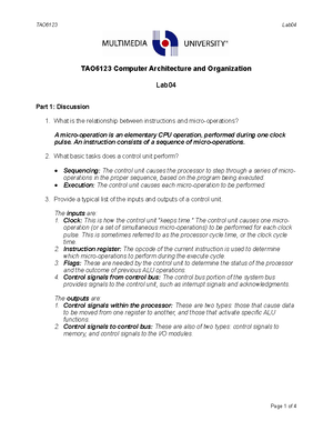 Computers can do many different jobs - The job of the CPU is to fetch ...