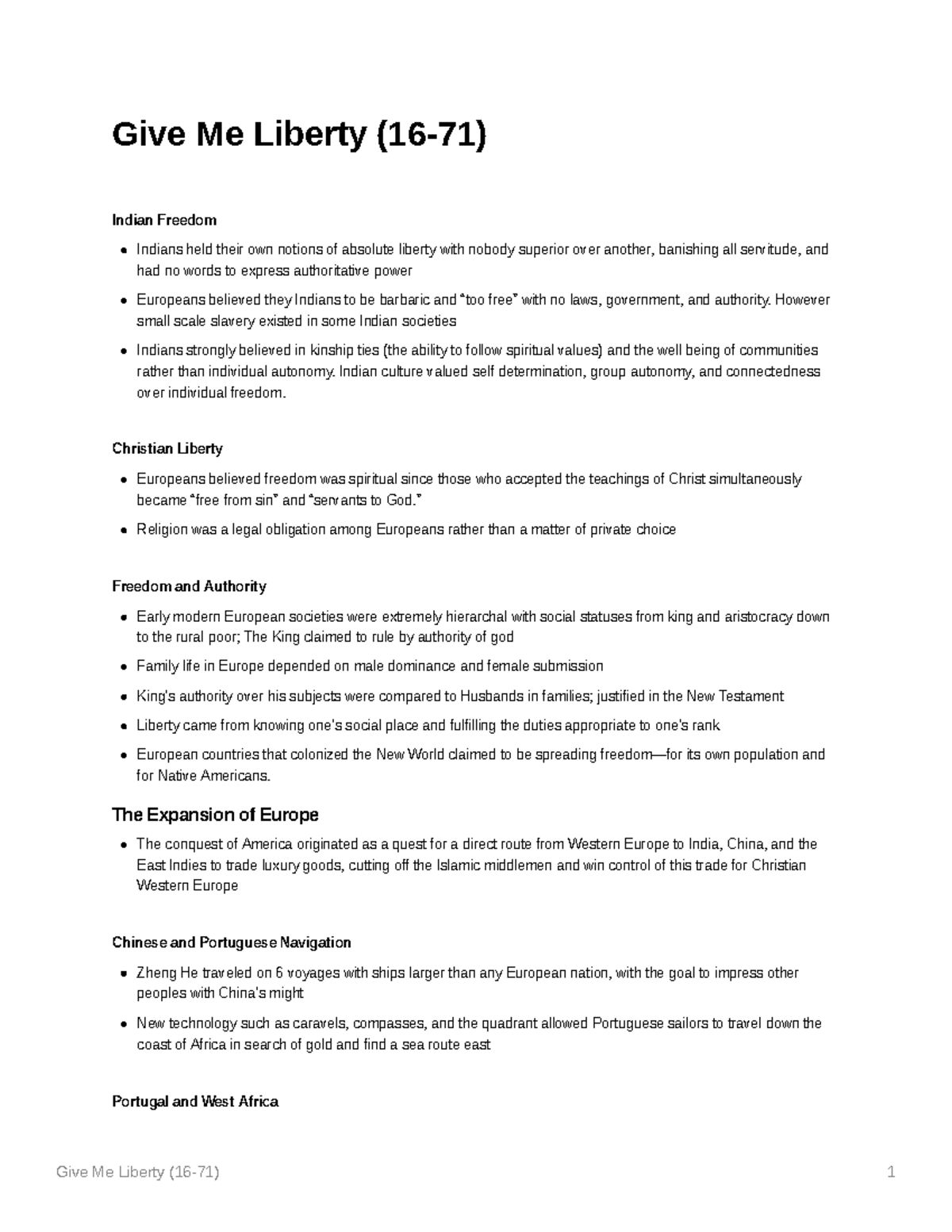 Give Me Liberty 16-71 - deush reading - Give Me Liberty (16-71) Indian ...