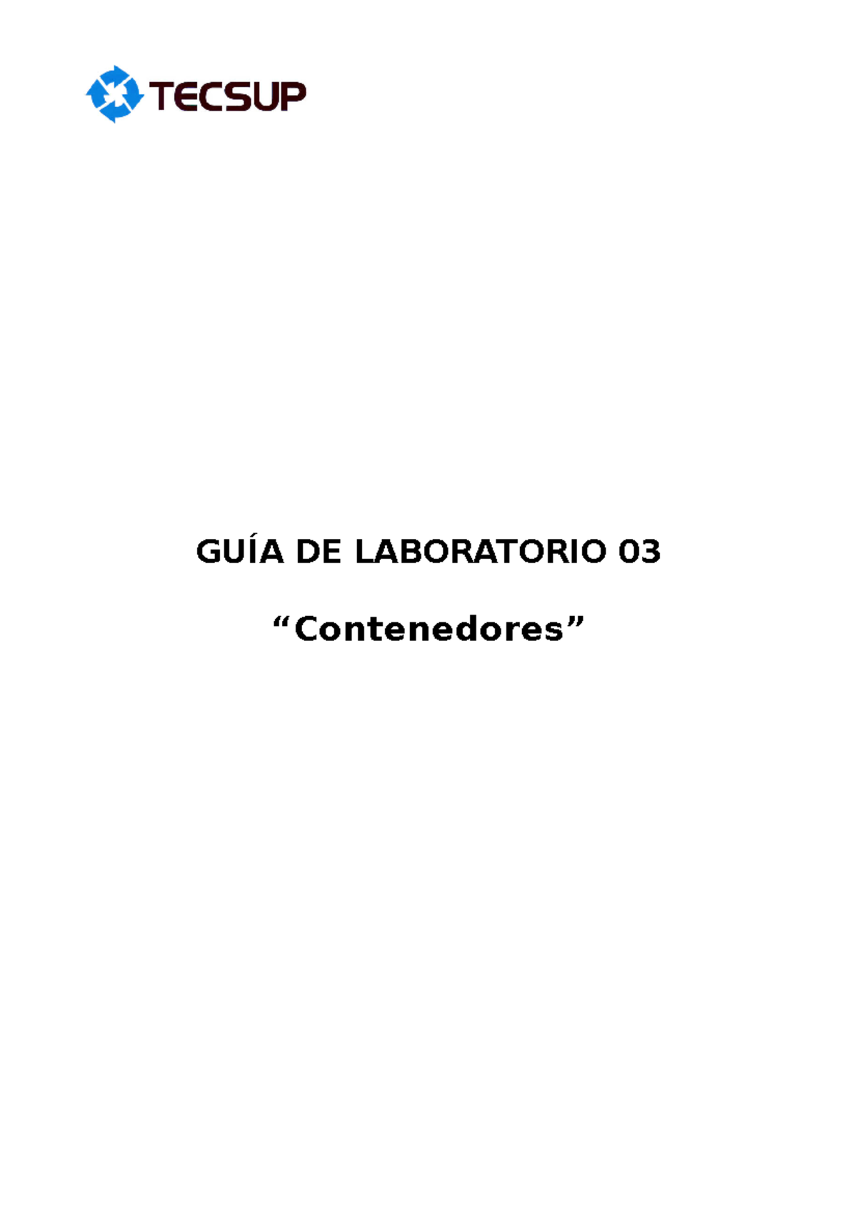 laboratorio_numero_3 de desarrollo en la nube - GUÍA DE LABORATORIO 03 ...