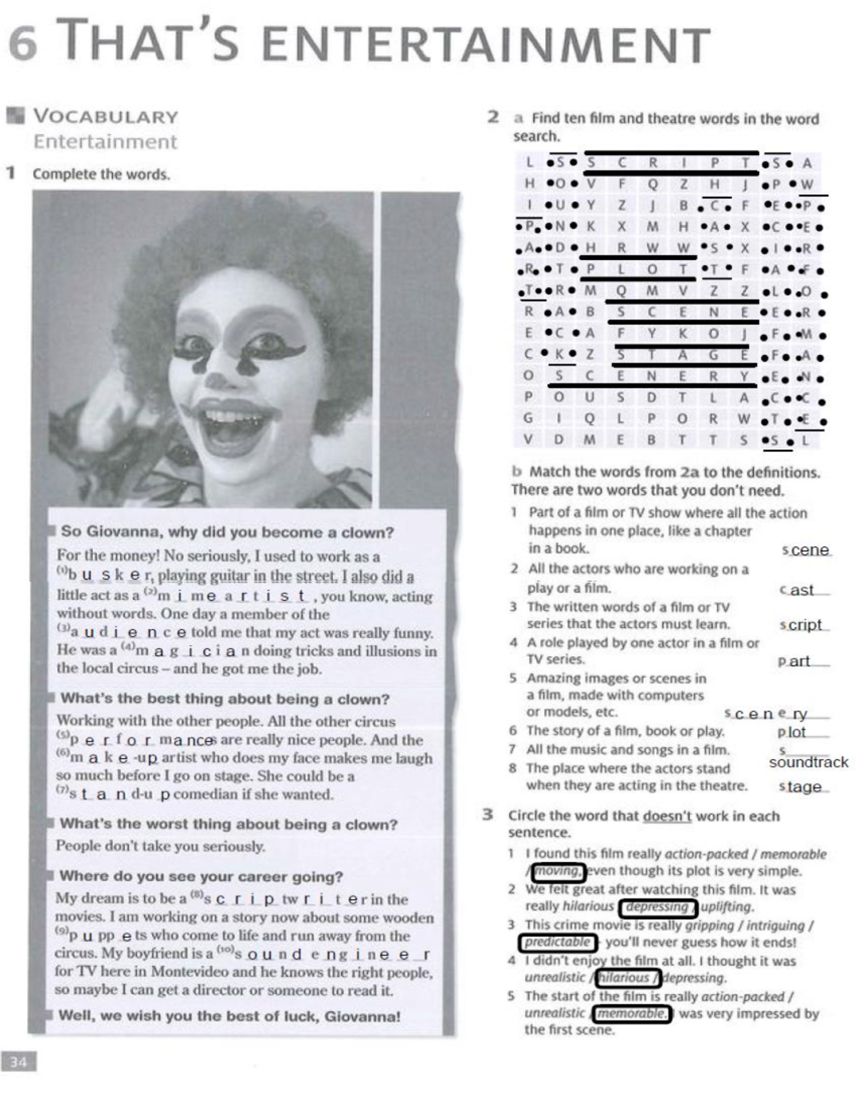 UNIT 6 - Workbook - Inglés II - t u o f a t - Studocu