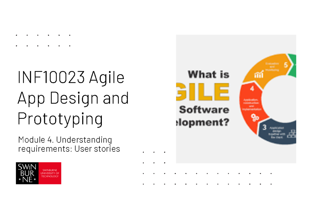 Module 4 User stories - INF10023 Agile App Design and Prototyping ...