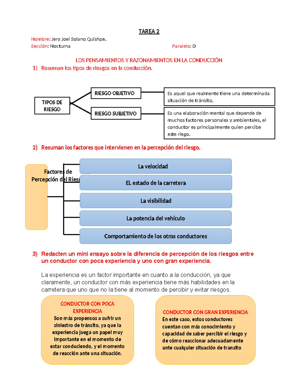 Tarea 2 ,s - asdsda - TAREA 2 Nombre: Jery Joel Solano Quishpe. Sección ...