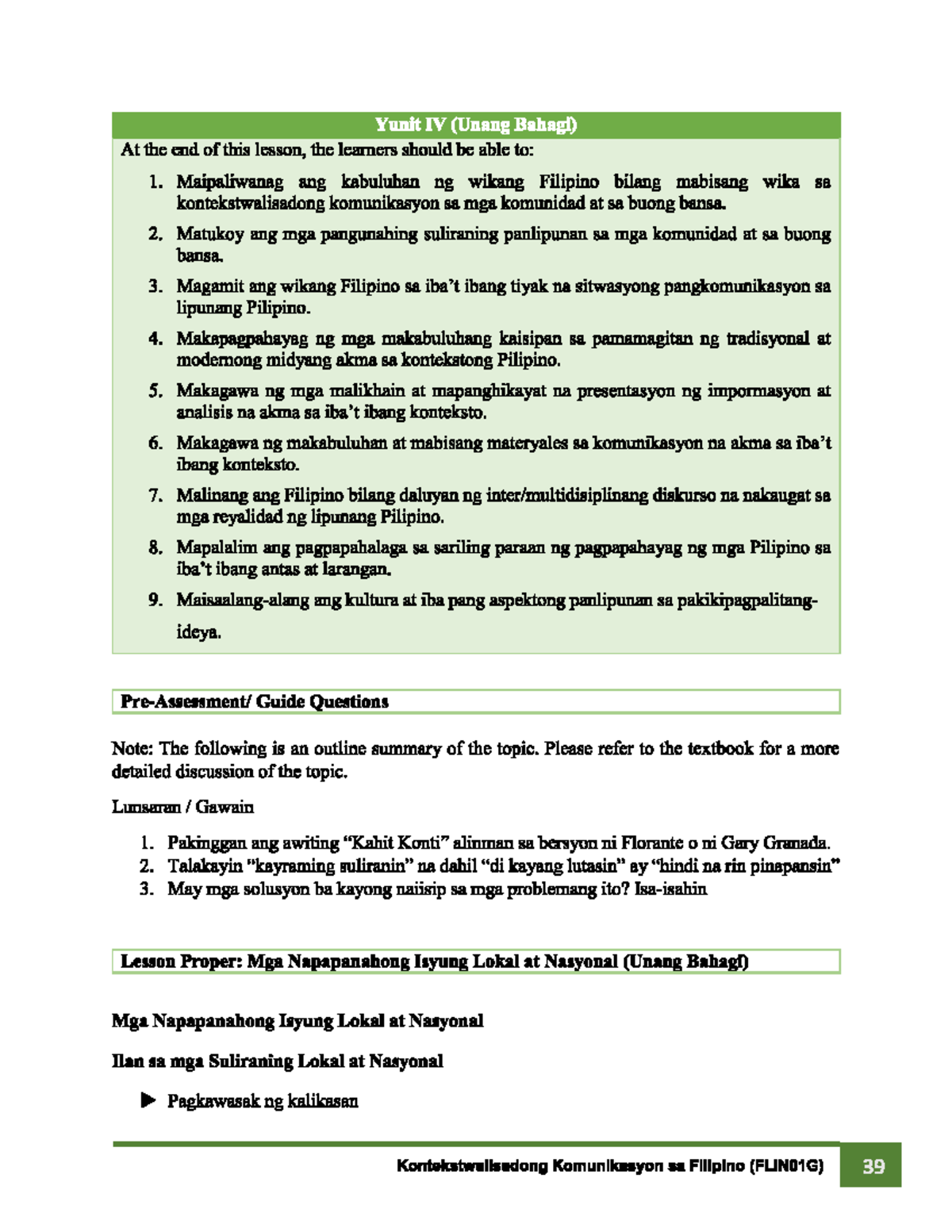 FLIN01G - Finals Topic LIPUNAN? Ano ang lipunan - Komunikasyon sa ...