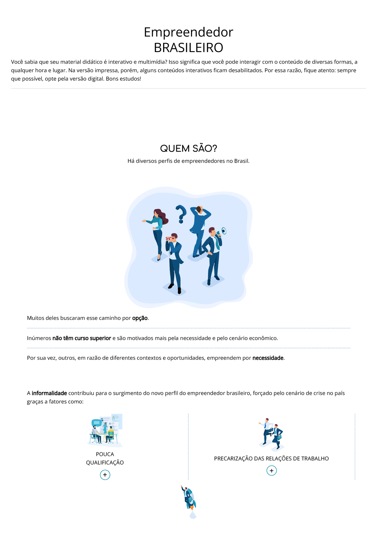 CW1 Seção 1 - Empreendedor BRASILEIRO Você sabia que seu material ...