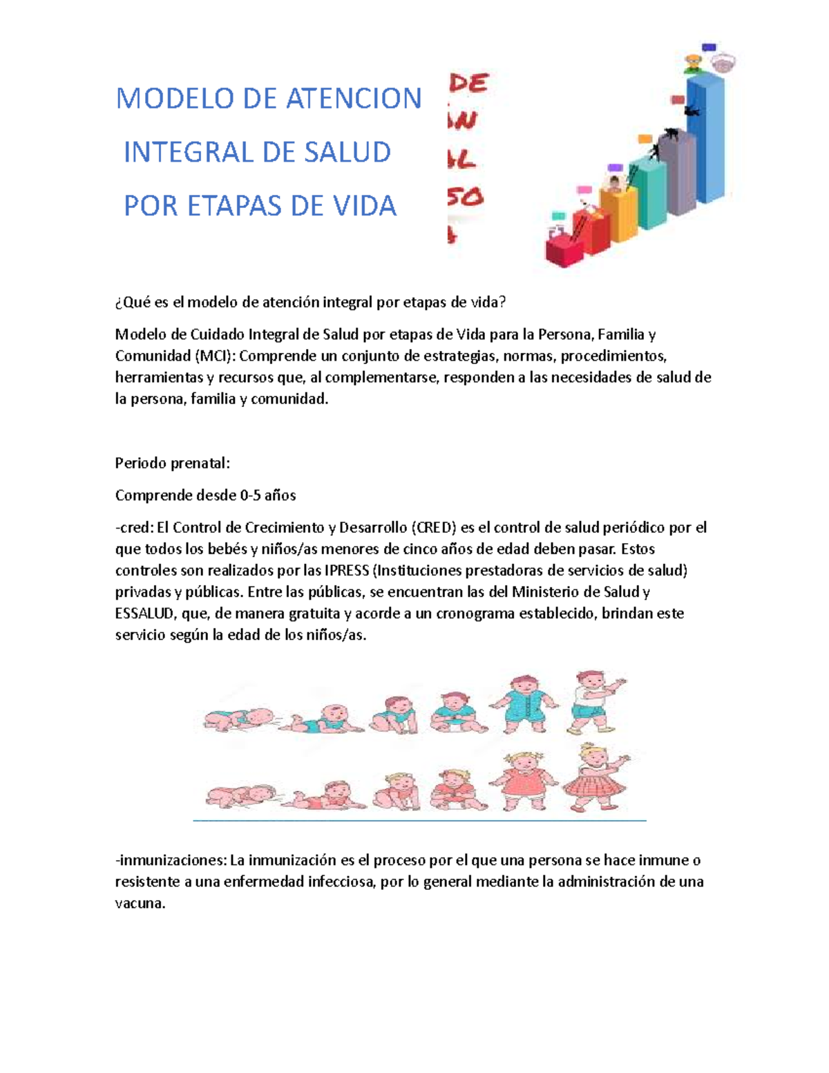 Modelo DE Atencion Integral POR Etapas DE VIDA - MODELO DE ATENCION INTEGRAL DE SALUD POR ETAPAS ...