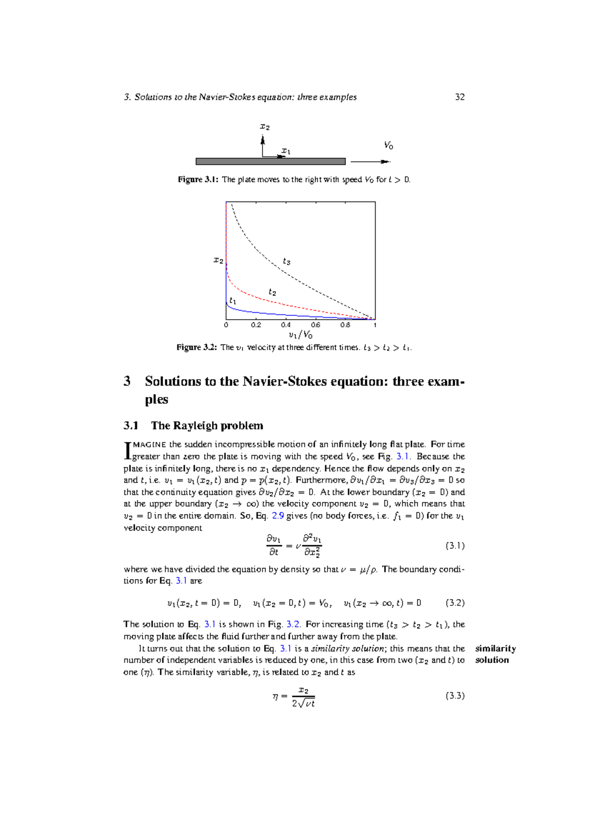 Ch3 - Fluid Mechanics course course by Prof. Lars Davidson - Solutions ...