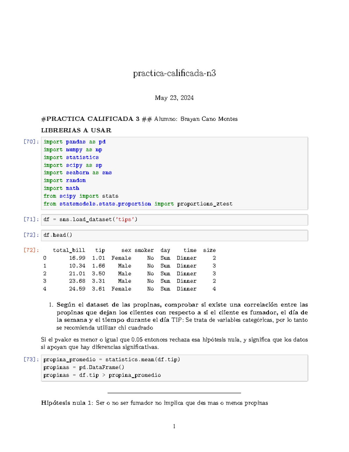 Practica-calificada-n3 - practica-calificada-n May 23, 2024 #PRACTICA CALIFICADA 3 ## Alumno ...