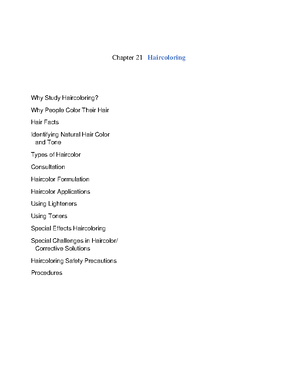 Ch25 Manicuring - Cosmetology-Courses - Chapter 25 Manicuring Chapter ...
