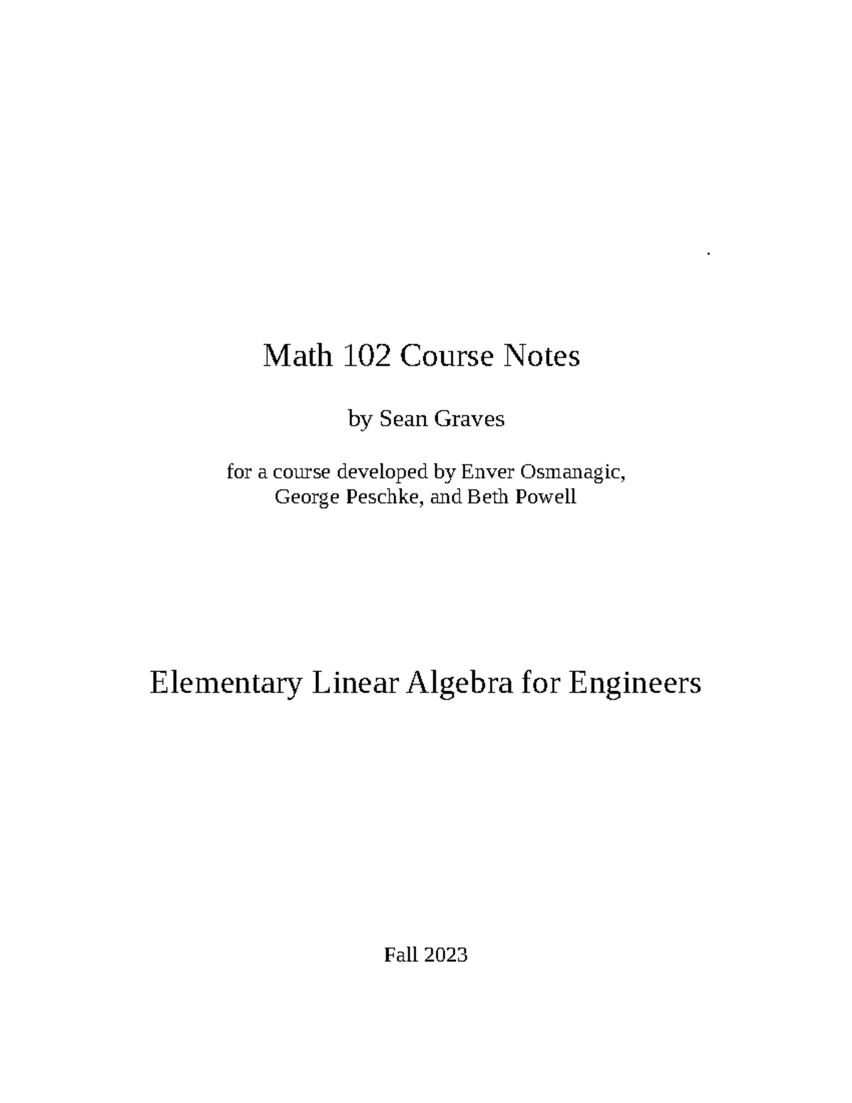 Full Math 102 Notes annotated 231012 103738 231012 134540 - Math 102 ...