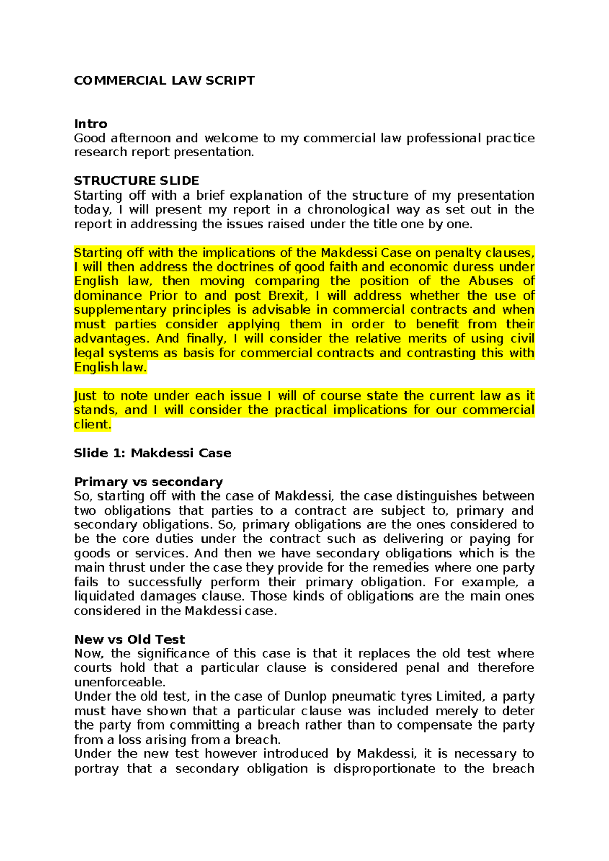 Commercial LAW Presentation Script - COMMERCIAL LAW SCRIPT Intro Good ...