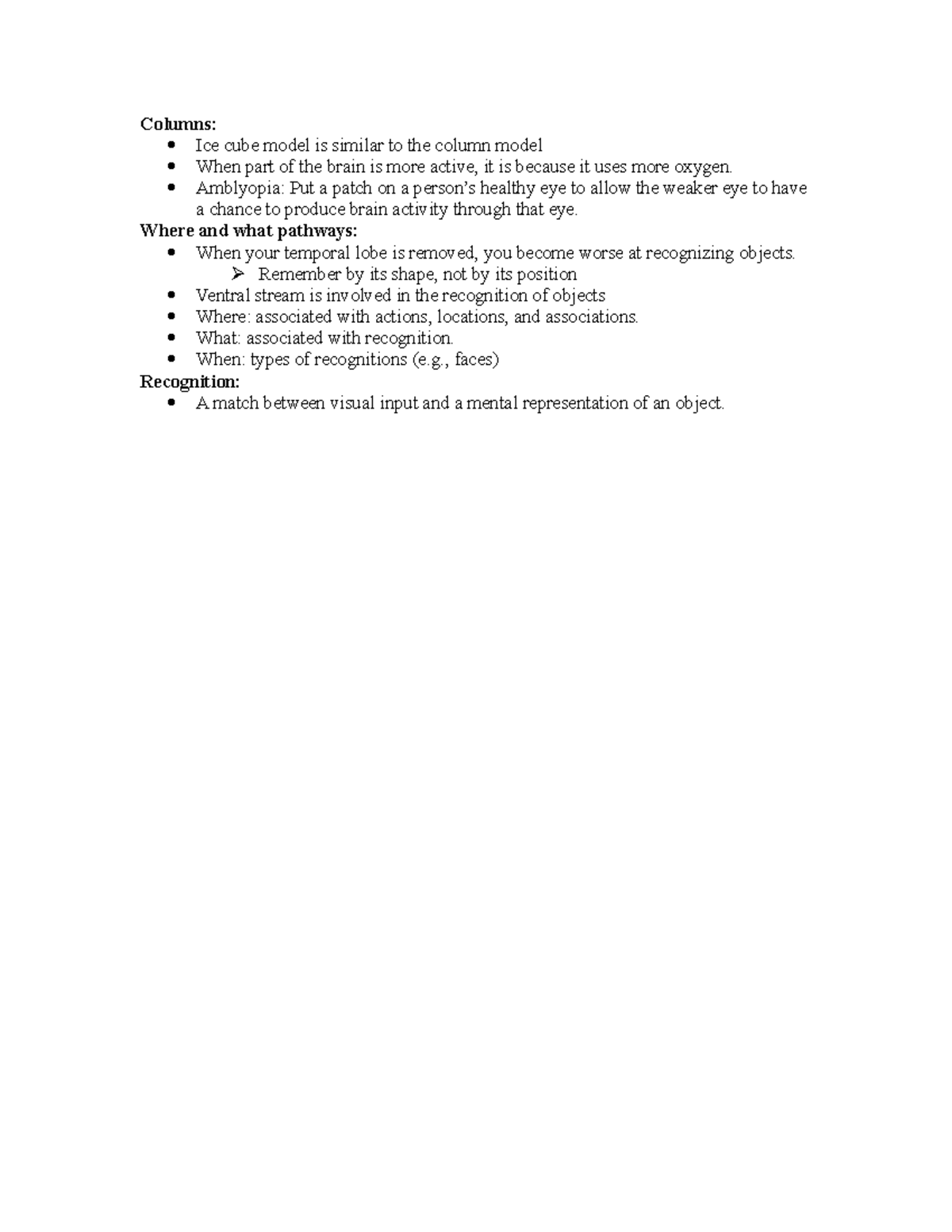 Week 7 - Lecture notes 7 - Columns: Ice cube model is similar to the ...