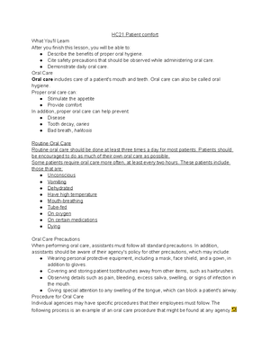 HC21 BODY Mechanics - hc21 - Body Mechanics Health Center 21 MODULE ...