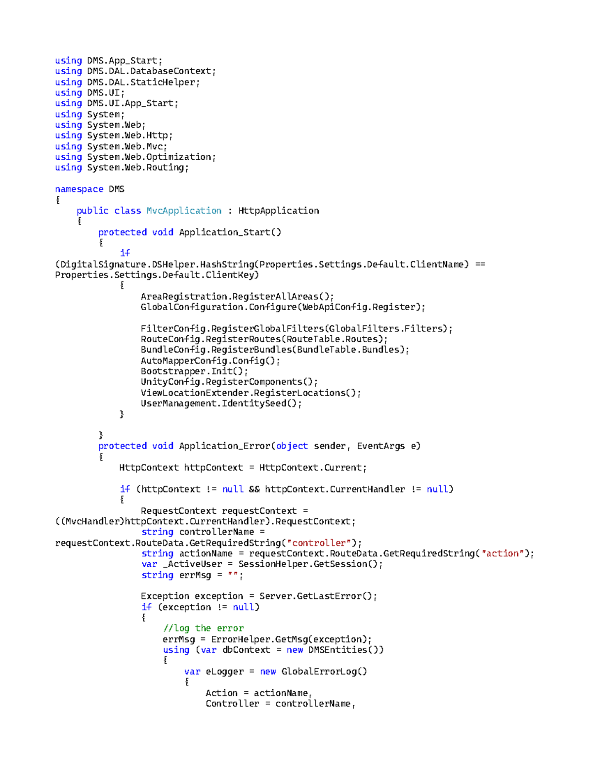 Test - sdfasf - using DMS_Start; using DMS.DAL; using DMS.DAL; using ...