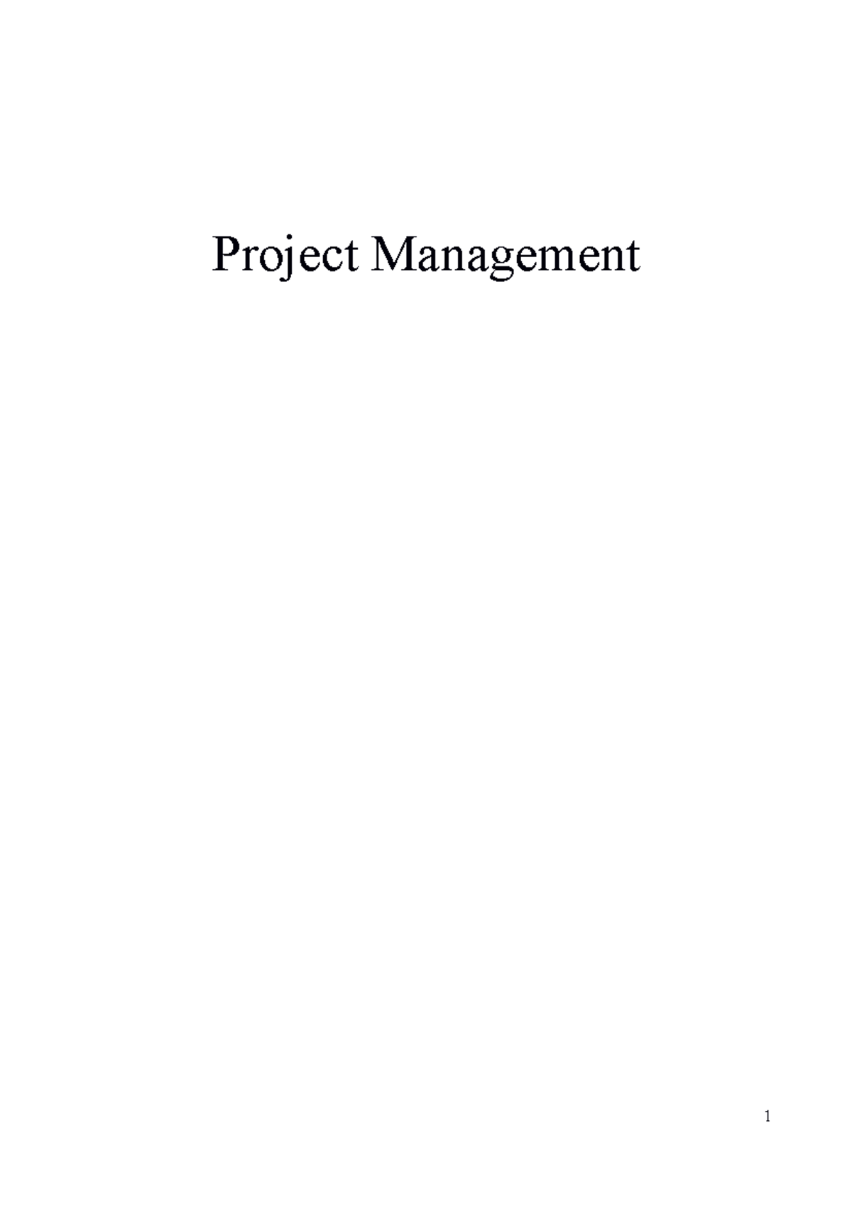 Final project assign 2 - Project Management - Studocu