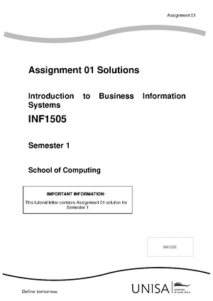INF1501 Assessment 4 - Assignment 4 - Started on Sunday, 1 October 2023, 12:21 PM State Finished ...