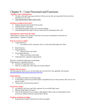 CJ Notes 3020 chap 3 - Chapter 3 CJ 3020 - Chapter 3 - Rights of ...
