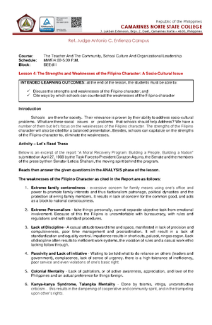 Module 4 - 6 - Notes - GED 107 ETHICS Notes Module 4- Module 4: What is ...