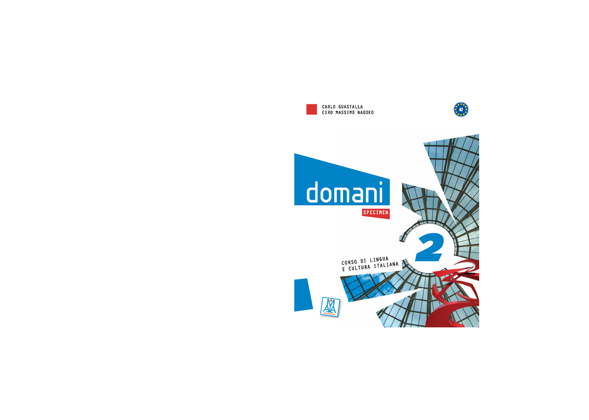 Domani 2spec - Italiano libro - redazione:Euridice Orlandinoe Chiara ...