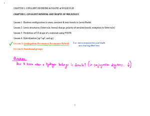 Organic Chemistry Week 10 Notes - CHEM 2310 - Warning: TT: undefined ...
