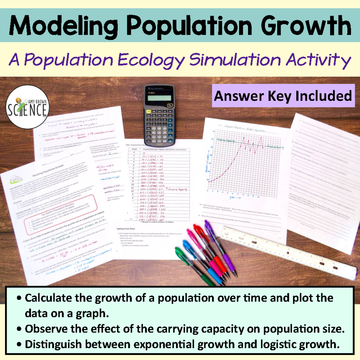 Demo Modeling Population Growth Ecology Lab Simulation 287120 ...