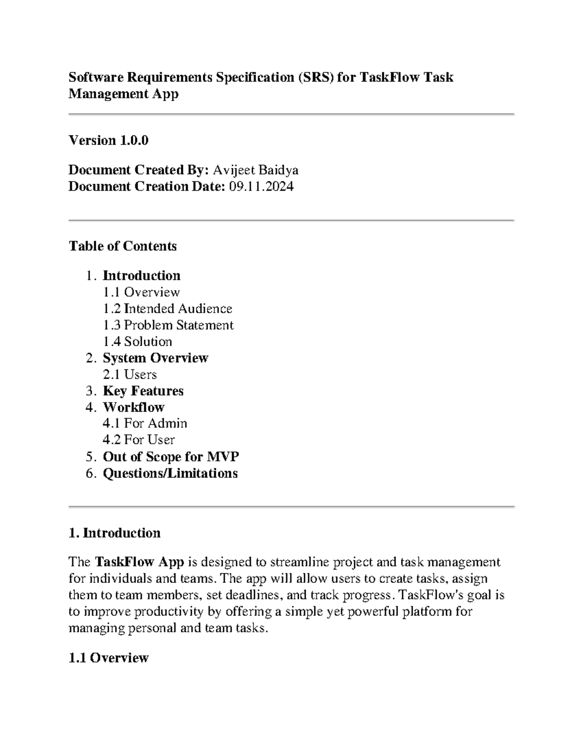 SRS Report 221005412 - dfg - Software Requirements Specification (SRS ...