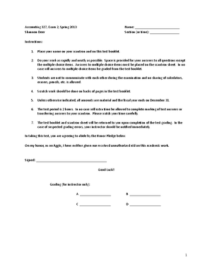 Chapter 9 and 10 Practice Problems - Solutions - Chapter 9 & 10 ...