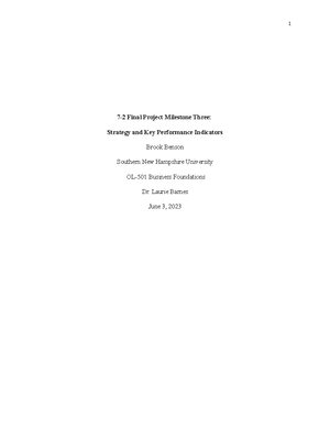 5-2 Short Paper - Measuring Goals - 5-2 Short Paper: Measuring Goals ...