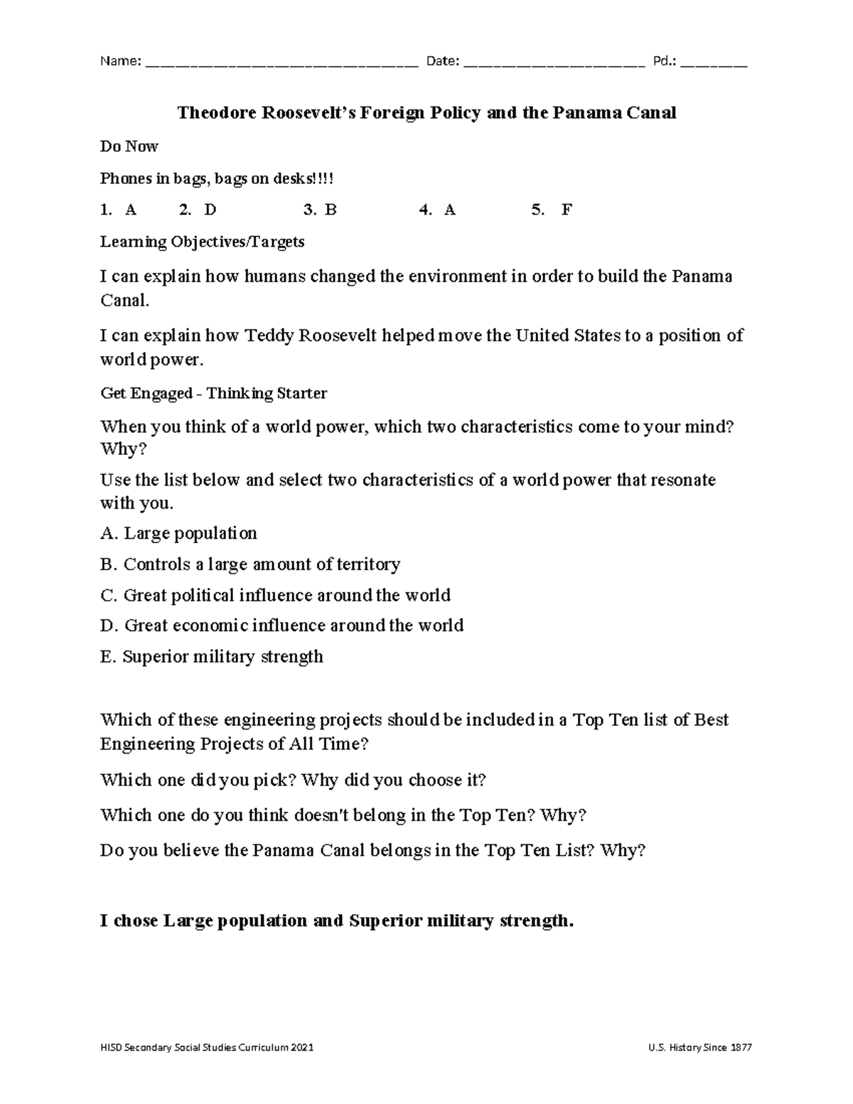 Roosevelt Foreign Policy Panama Canal 2023 - Theodore Roosevelt’s ...