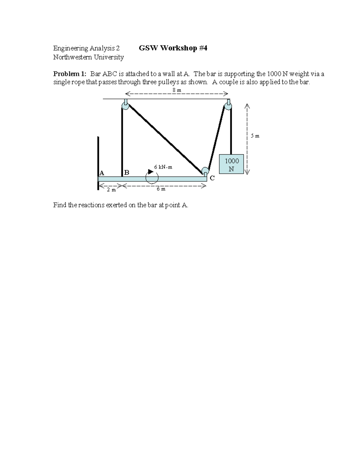 Worksheet 4 and Solutions - Engineering Analysis 2 GSW Workshop ...