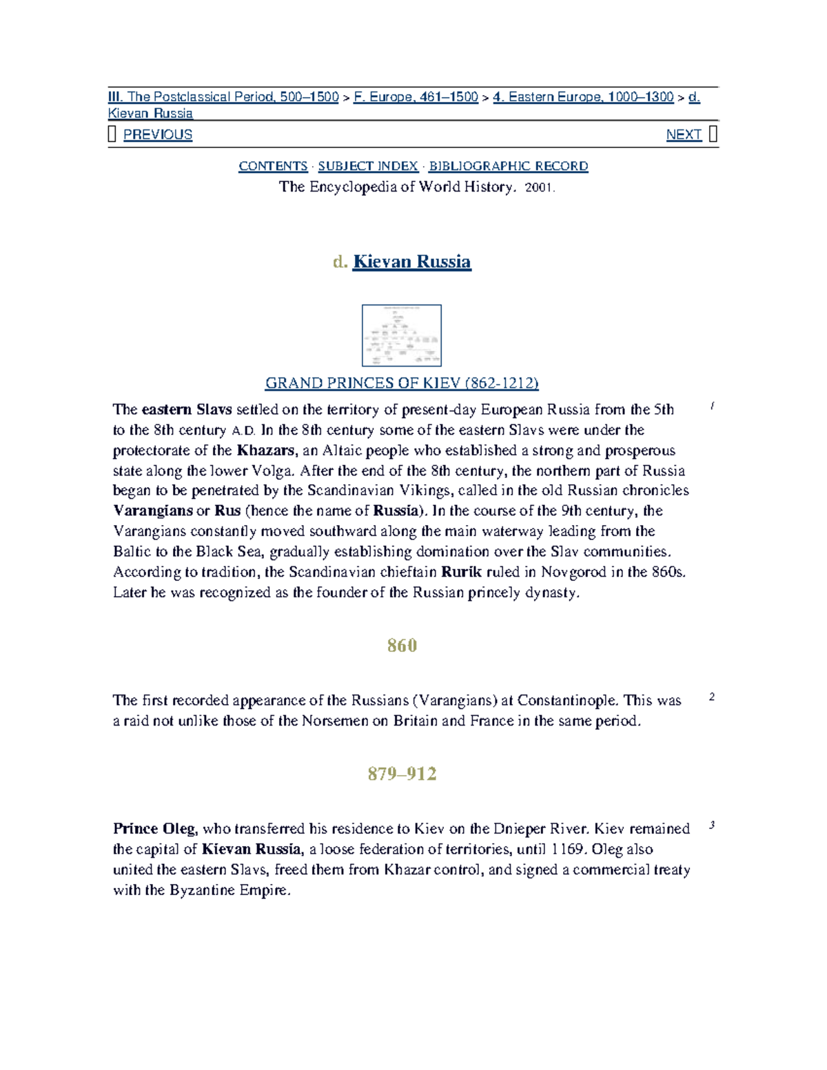 The Encyclopedia of World History The Encyclopedia of World History ...