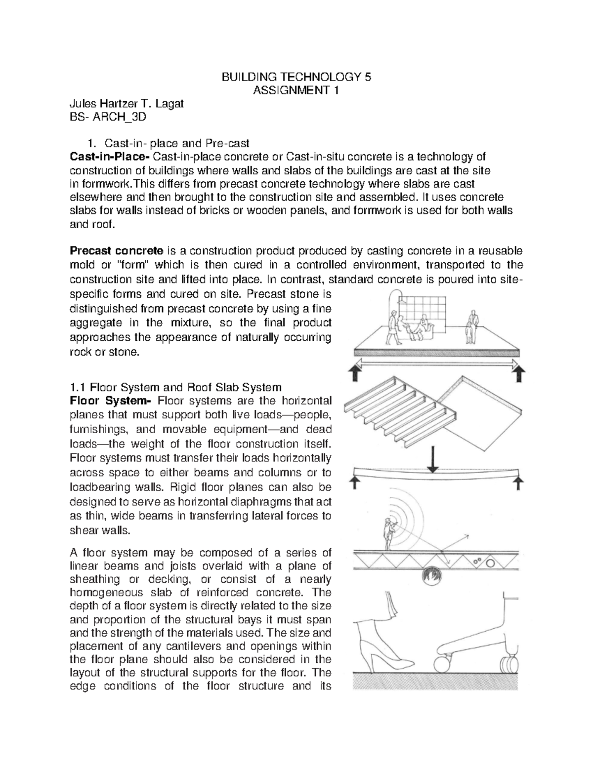 Building Technology 5 Assignment 1 Lagat - BUILDING TECHNOLOGY 5 ...
