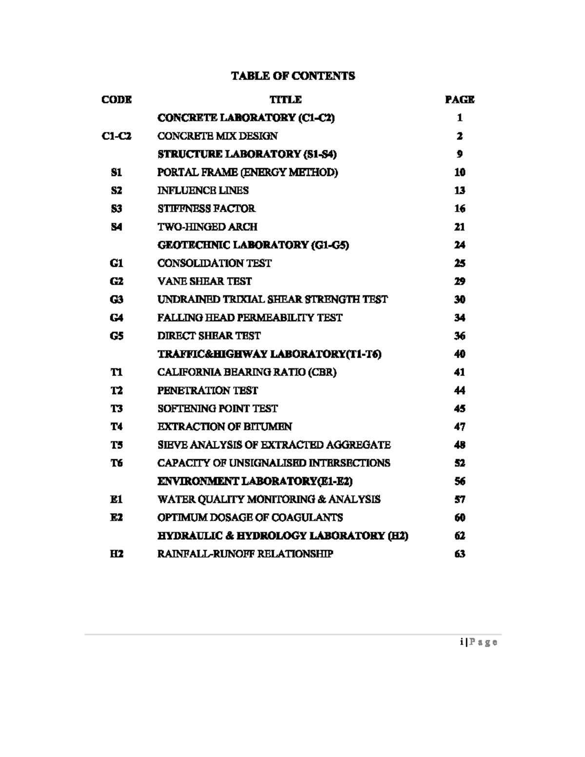 Lab sheet - civil lab 2 - Civil Engineering - Studocu