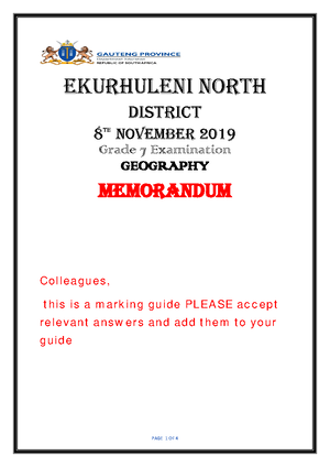 Grade 4 History Script November 2022 - TOM NEWBY SCHOOL TERM 4 FORMAL ...