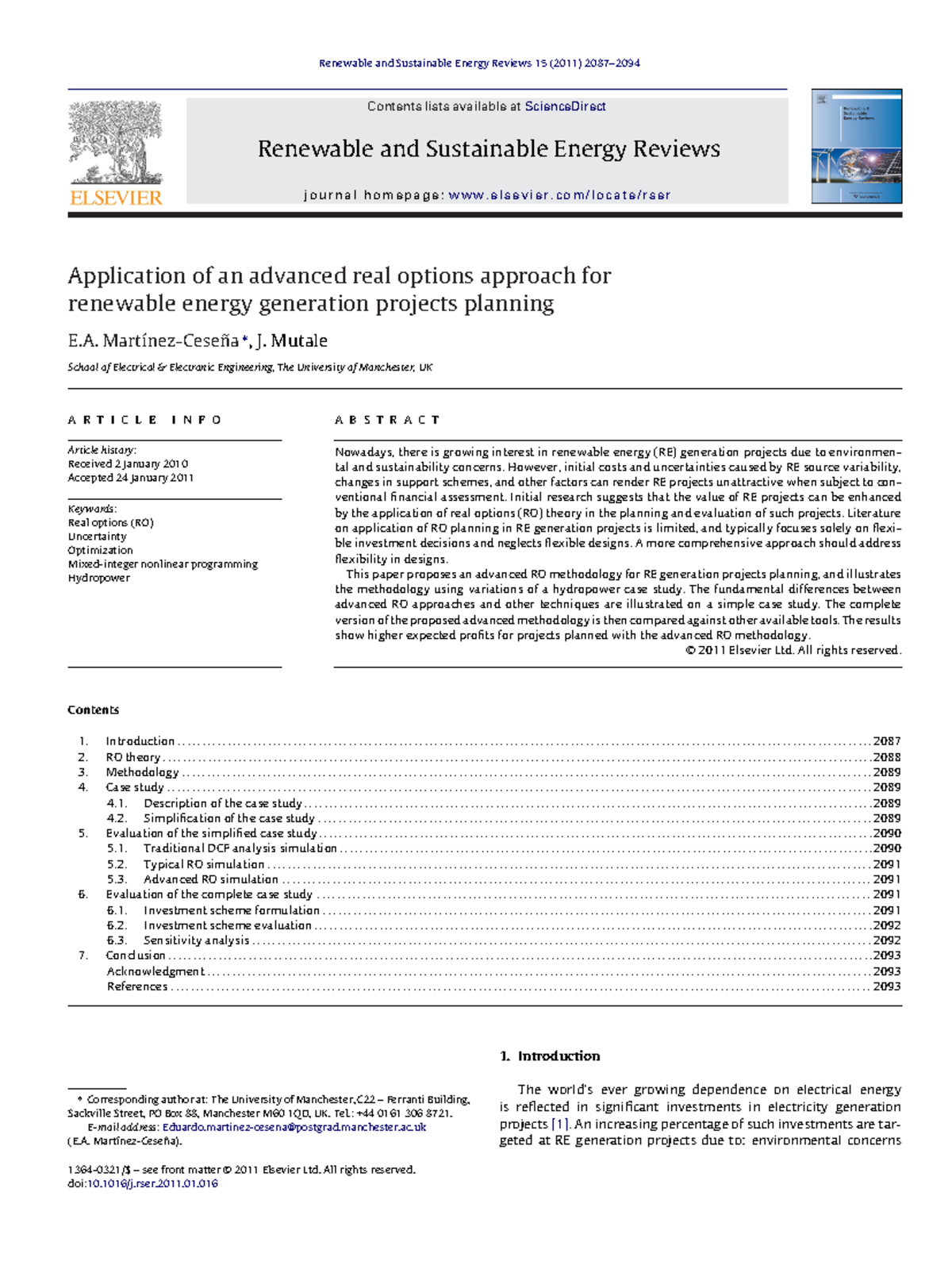 10.1016@j.rser.2011 - Renewable and Sustainable Energy Reviews 15 (2011 ...