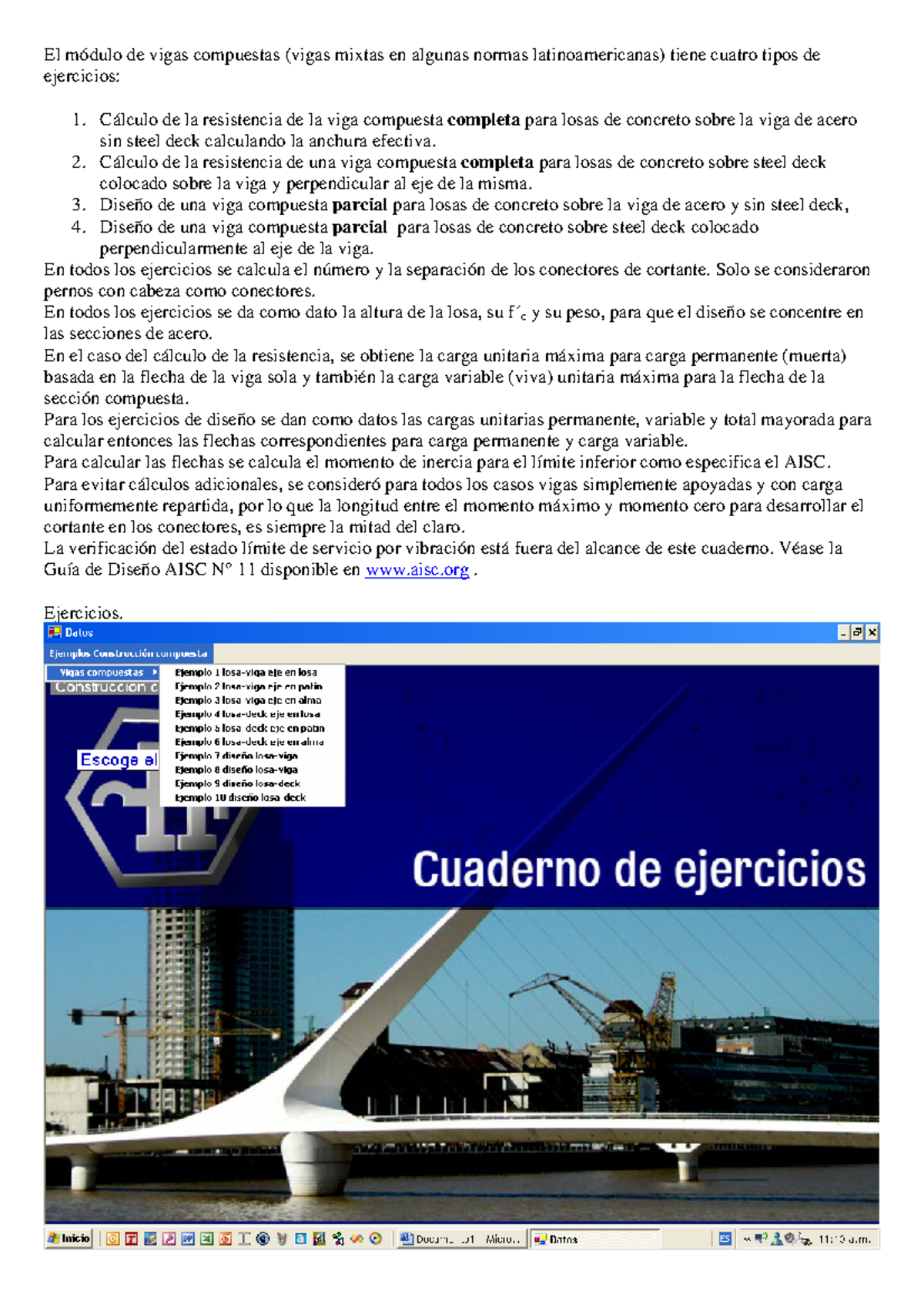 28 Explicación Vigas compuestas - El módulo de vigas compuestas (vigas ...
