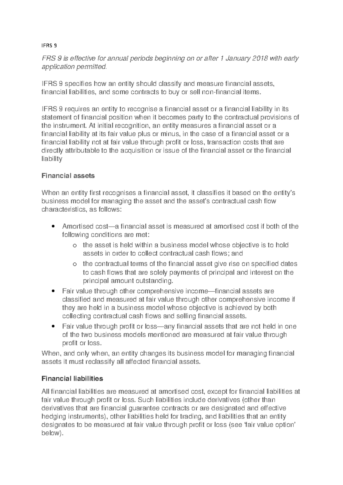 ifrs-9-financial-asset-liabilities-fair-value-option-impairment