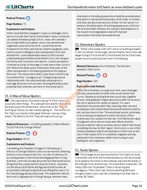 Winesburg-Ohio-Lit Chart 21 - The color-coded icons under each analysis ...